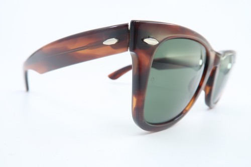 Vintage 70s B&L Ray Ban WAYFARER sunglasses USA 5022 etched BL ...