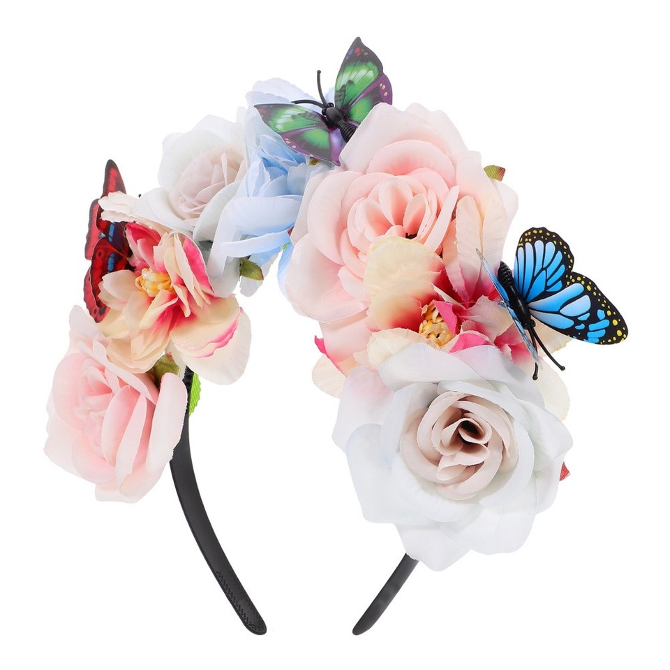 Merryhapy Butterfly Headband for Women Butterflies Halloween Hair Bands ...