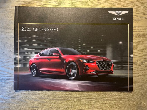 2020 Hyundai Genesis G70 34-page Original Car Sales Brochure Catalog | eBay