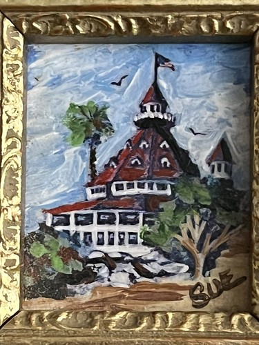 Sue Tushingham McNary Signed Framed Miniature Lithograph Easel COA ...