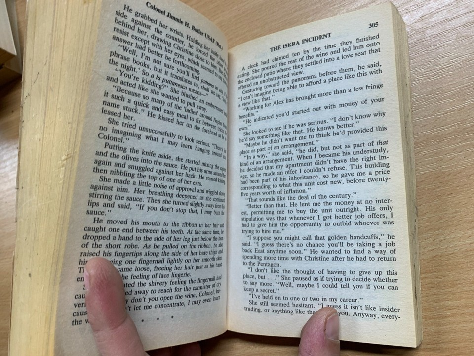 1991 Colonel Jimmie H Butler "L'Incident Iskra" Fiction USA Livre ...