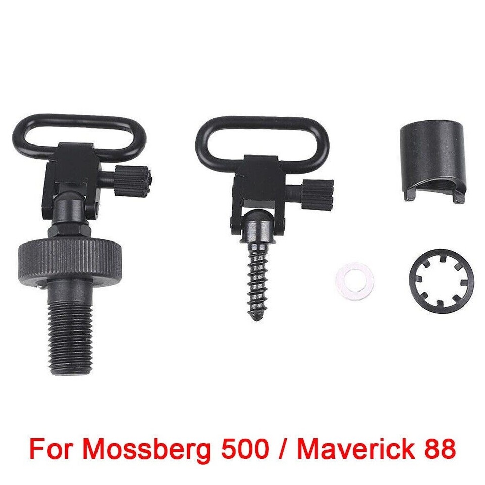 12GA QD Sling Swivels Kit Magazine Cap Sling Mount For Mossberg 500 ...
