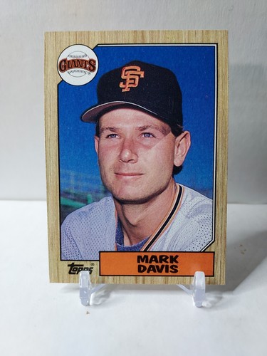 1987 Topps Baseball Mark Davis San Francisco Giants #21 | eBay