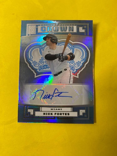 NICK FORTES 2022 PANINI CAPSTONE AUTOGRAPH # C-NF | eBay