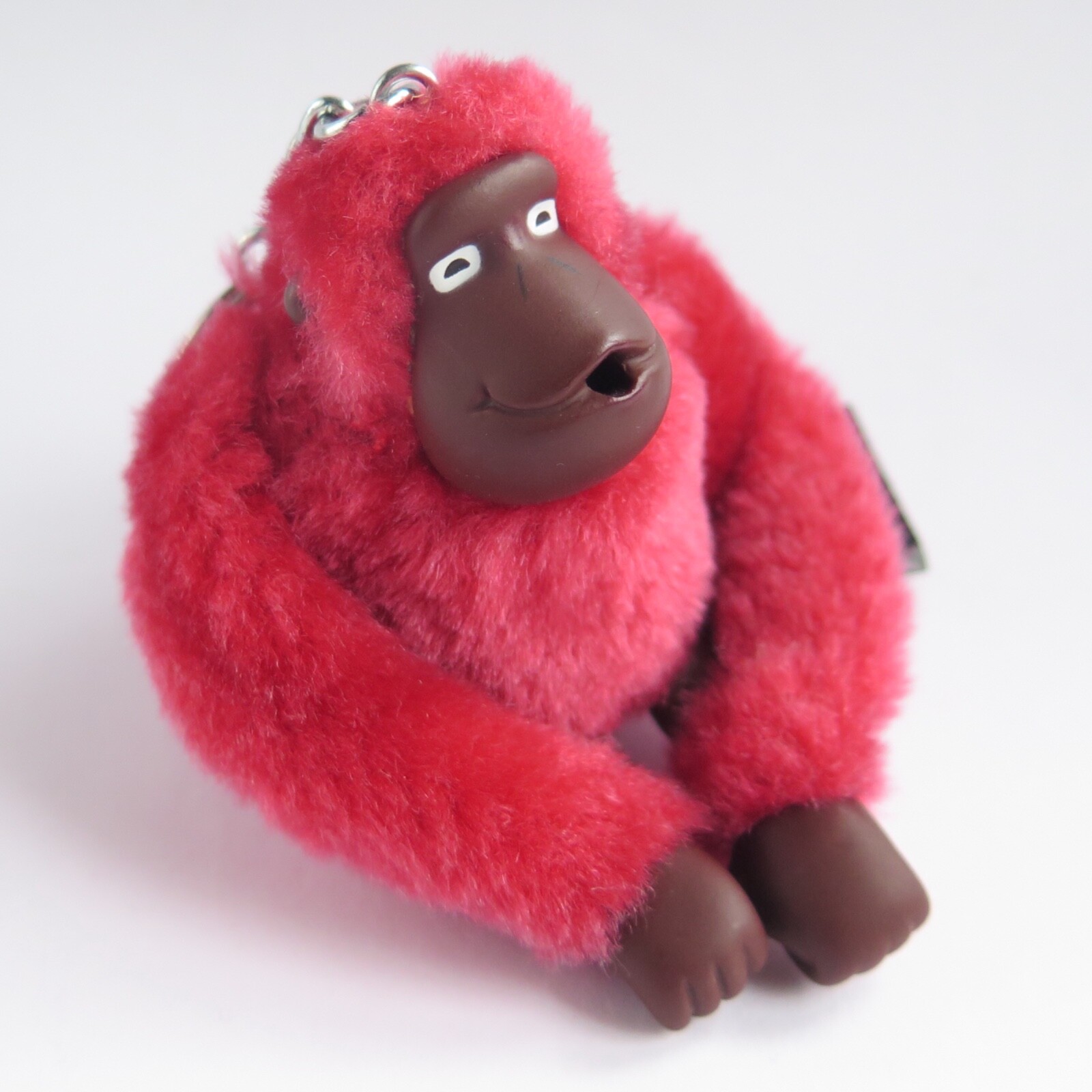 Kipling RED PINK MONKEY KEYRING "RICHARD" #2 Medium 6,5 cm Kipling Bag ...