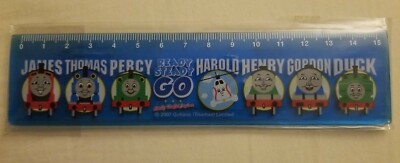 Thomas and Friends Plastic Ruler Straight 15cm Measuring Tool for kids ...