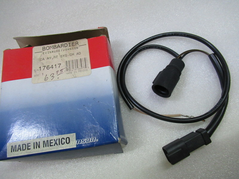 T68 Evinrude Johnson OMC 0176417 Cable Switch Wire Harness New Factory ...