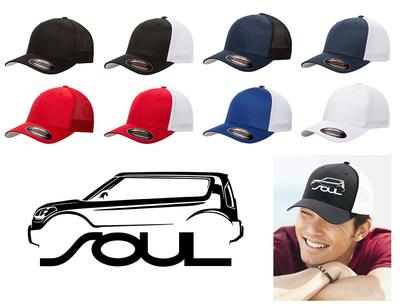 KIA Soul Classic Color Outline Design Hat Cap | eBay
