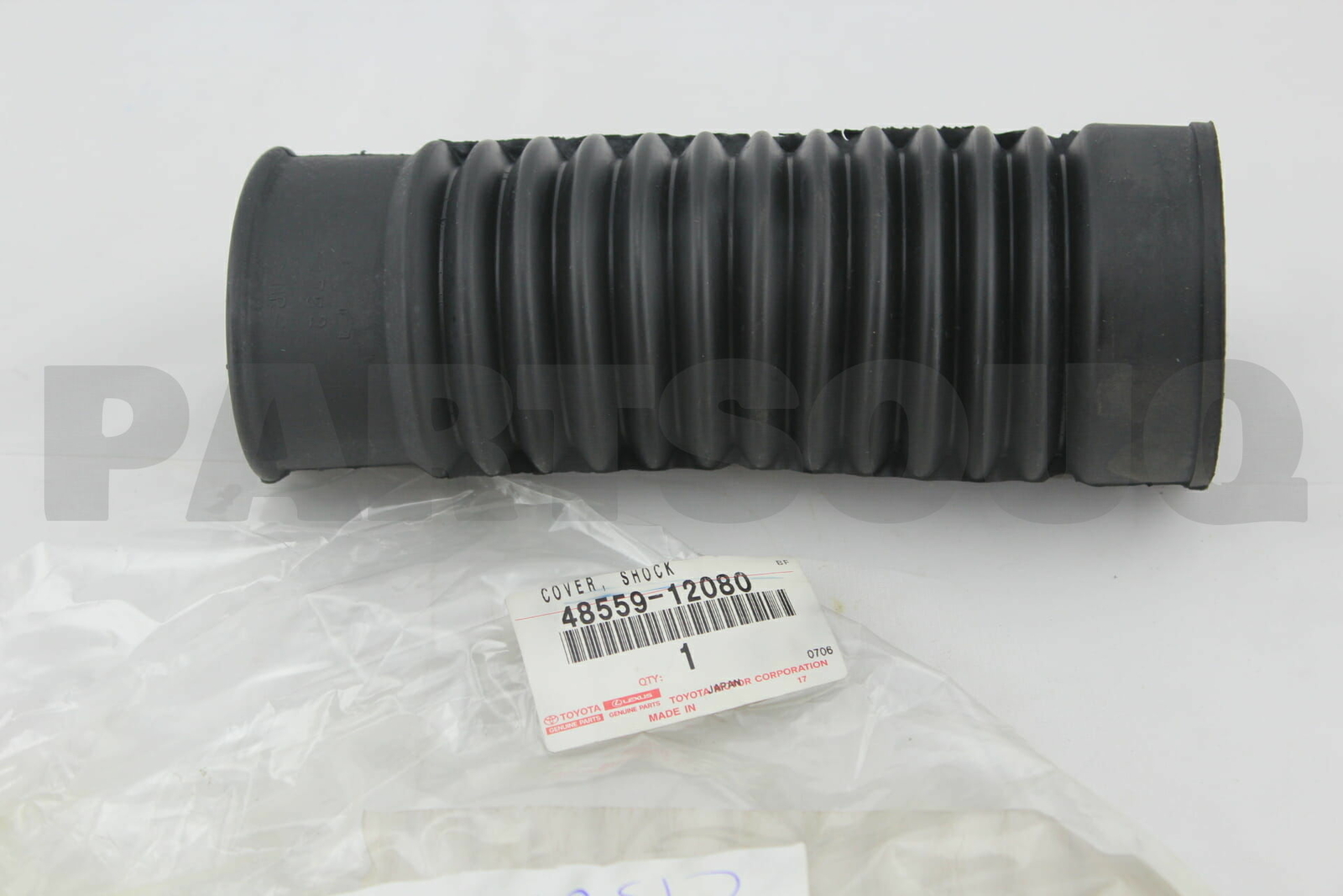 4855912080 Genuine Toyota COVER, REAR SHOCK ABSOBER DUST NO.1, RH/LH ...