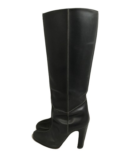 Christian Louboutin Boots Size 37 Women's Leather Boots in Black Auth ...