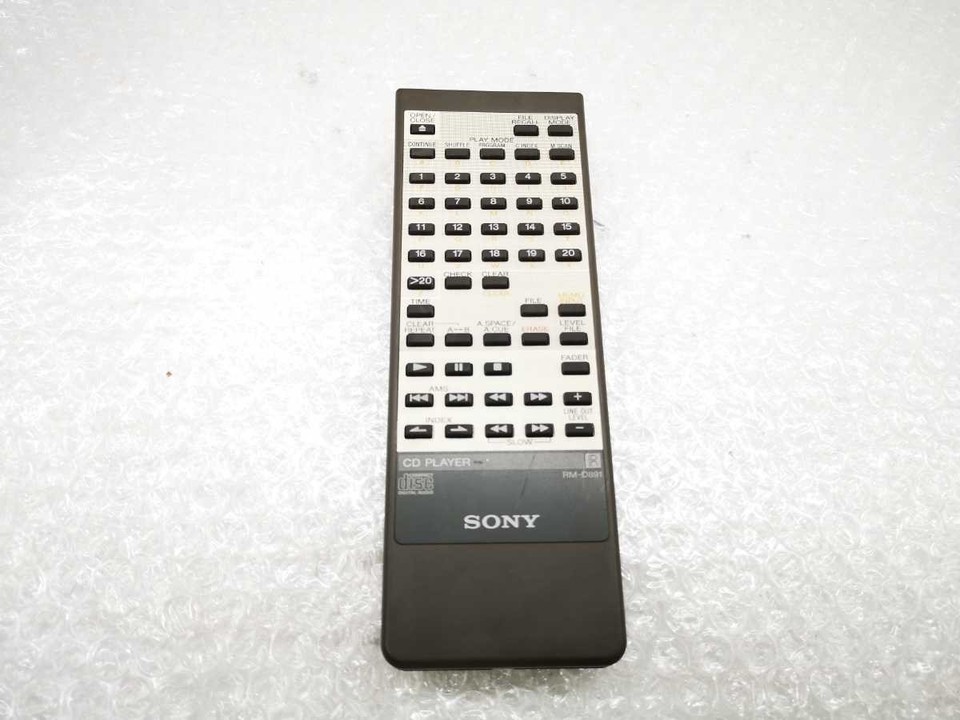 SONY RM-D891 Remote Control CDP-555ESJ CDP-333ESJ Manual Included Junk ...