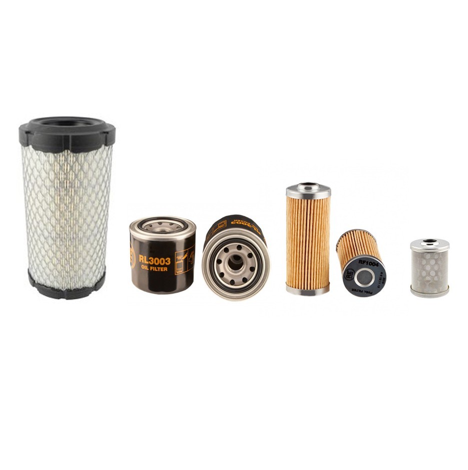 Filter Service Kit Fits Komatsu PC16R2 Air Oil Fuel Filters | eBay