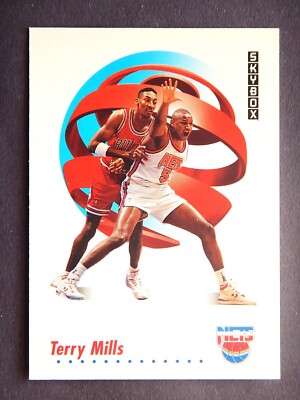 Terry Mills #184 Skybox 1991 Basketball Card (New Jersey Nets) LN | eBay