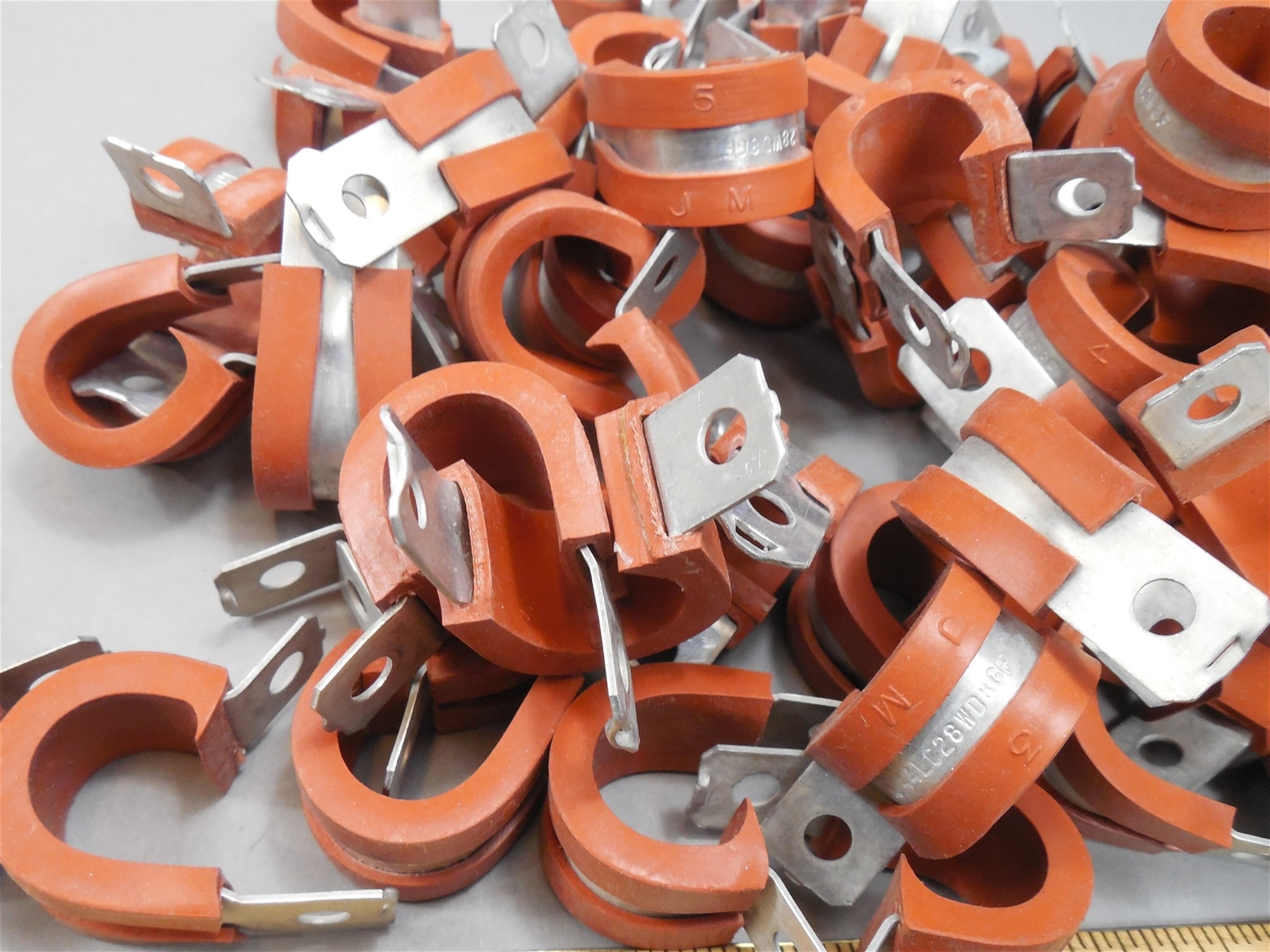 50 Mil 44LC28WD8GF Spec P-Clamp Wire Support Cushioned Loop Wire Loom ...