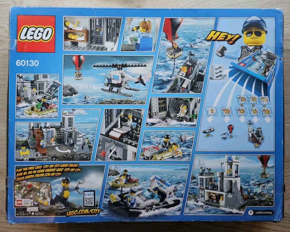 Lego City Police 60130 Prison Island New In Box 673419250016| eBay