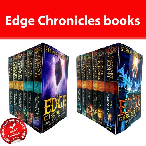 The Edge Chronicles Series Books Quint, Twig, Rook, Cade, Nate Saga ...