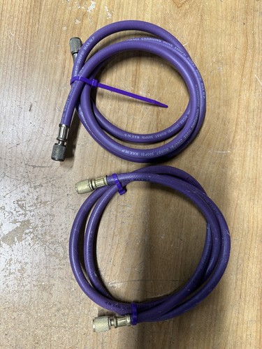 Lot of 2 - Used - BVV Best Value Vacs 5' HVAC Purple Hoses | eBay