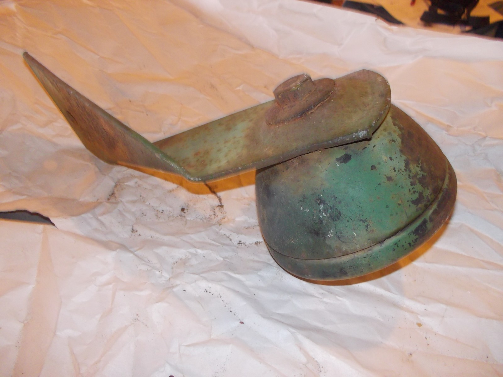 John Deere Tractor ORIGINAL rear light mounting bracket brace & NO work ...