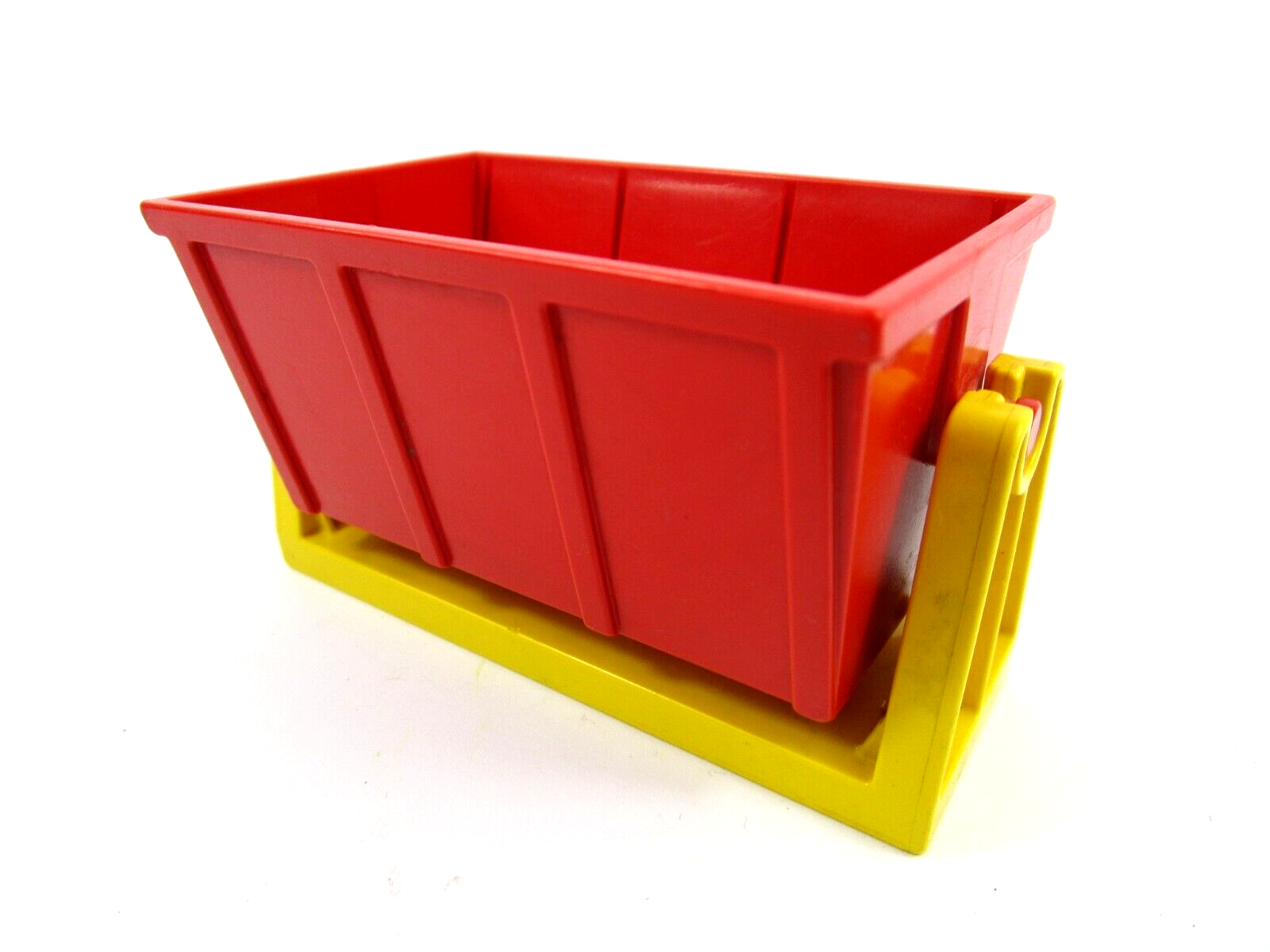 LEGO Duplo Red Train Tipper Réf 4548 + Yellow Holder Réf 4549 Set 2653 ...
