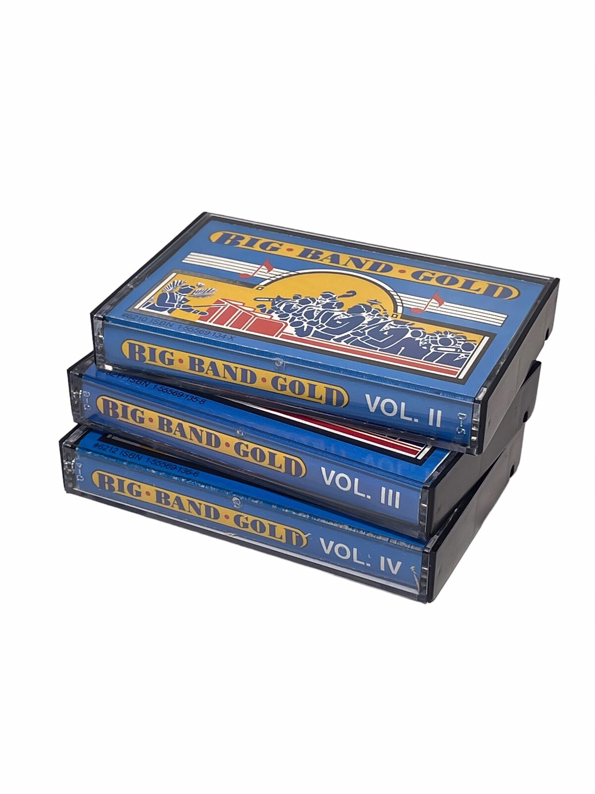 Big Band Gold CASSETTE TAPE SET Celebration of Swing Vol 2 3 4 ...