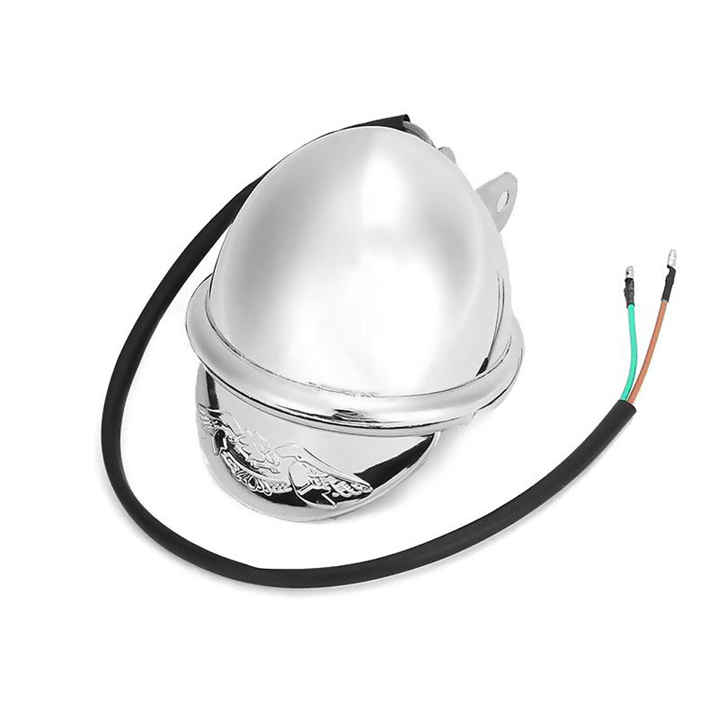 2x 4" Motorcycle Custom Chrome Spot Light Fog Light Head Lamp for Honda ...