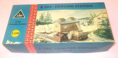 Vintage AHM B-305 ho COALING STATION Model Kit NEW IN BOX & COMPLETE | eBay