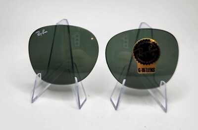 Authentic Ray-Ban Green G-15 Tint Replacement Lenses 50mm X 43mm | eBay