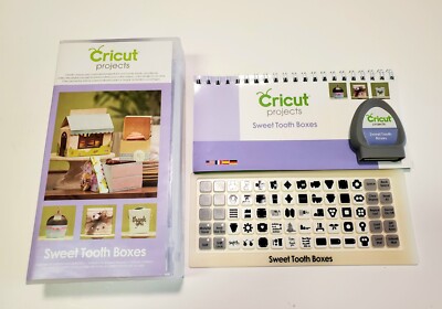 Sweet Tooth Boxes Cricut Cartridge Project Gift Boxes Decor 2011 | eBay