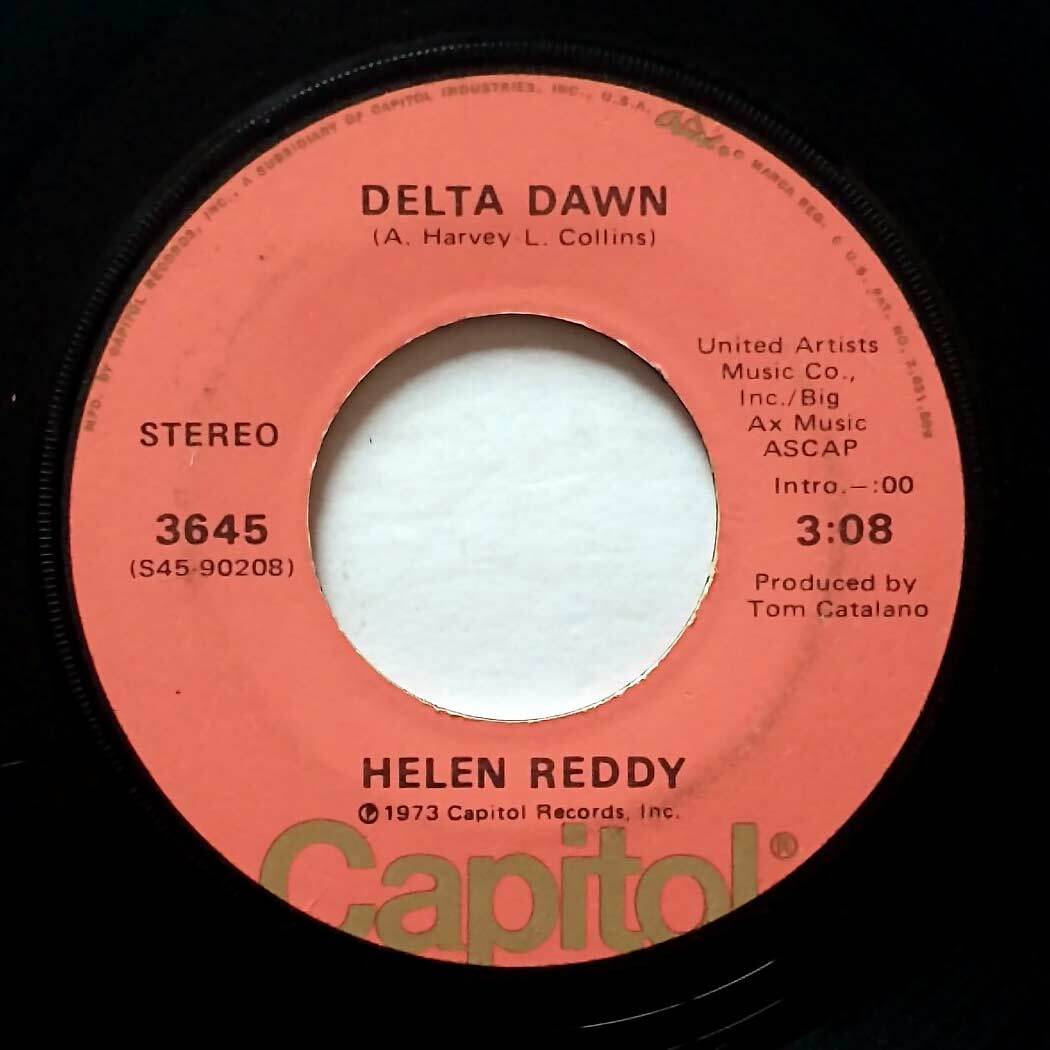 Helen Reddy - Delta Dawn / If We Could Still Be Friends [7" 45 rpm ...