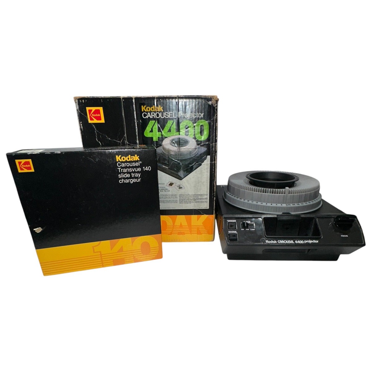 Kodak Carousel Projector For Trays Lot 609 A Pair Of Kodak Ektalite