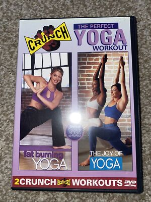 Crunch: Perfect Yoga Workout DVD Fat Burning Yoga and The Joy of Yoga ...