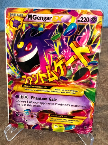 M Gengar HP220 - 121/119 Pokemon Phantom Forces - Custom Art on Acrylic ...