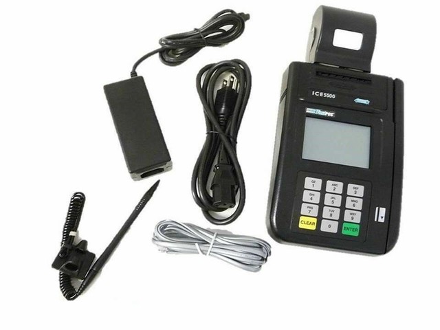 2 Hypercom Ice 5500 Credit Card Machine for sale online | eBay