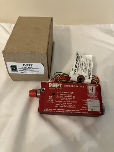 Whitlock Instrument DNFT Digital No-Flo Timer LED-PS 000507 Alarm 3-Min ...