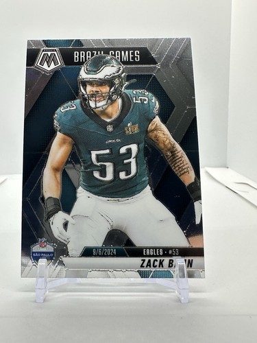 2025 Panini Mosaic- Brazil Games - Zack Baun #268 - Eagles | eBay UK