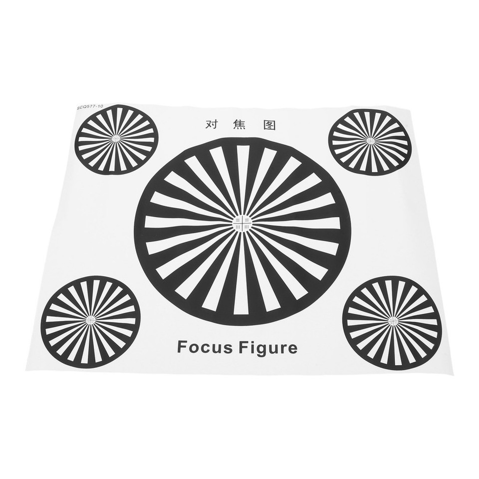 Camera Test Card Video Color Checker Lens Calibration Target Setup ...