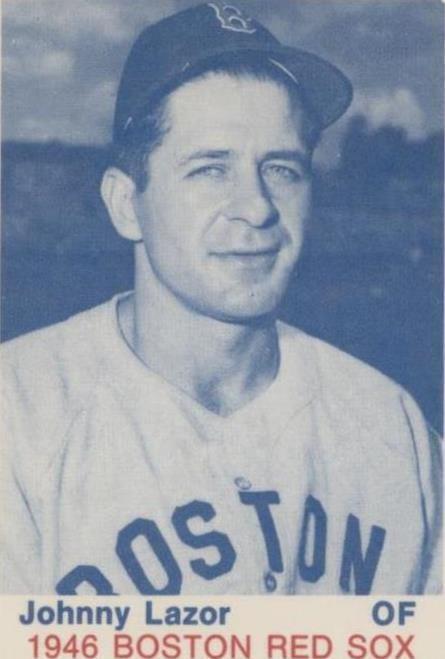 1975 TCMA 1946 Boston Red Sox - Johnny Lazor Black Back (RC) for sale ...