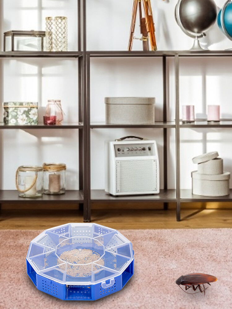 Cockroach Trap Box Reusable Eco-Friendly Roach Catcher Trap for Indoor ...