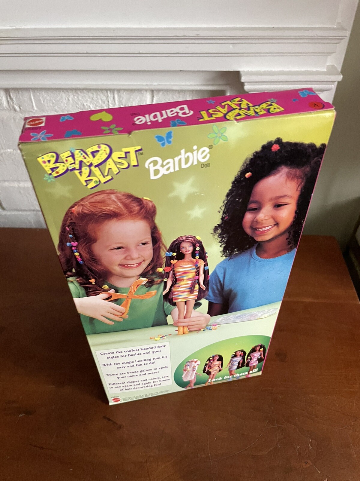 Bead Blast Barbie Mattel 18890 Red Hair NRFB | eBay