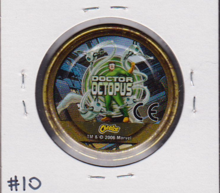 2006 Greece Cheetos #10 SPIDER-MAN Coin/Disc Marvel Super Heroes | eBay