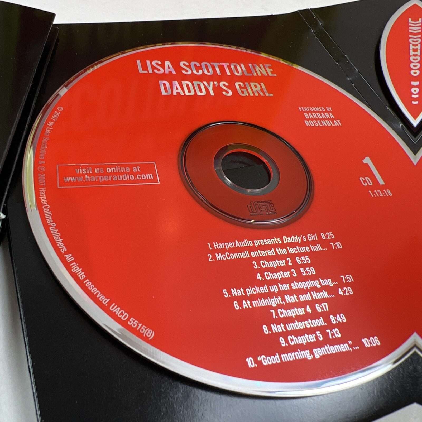 Daddy’s Girl ~ Lisa Scottoline ~ Audiobook on CDs Read by Barbara ...
