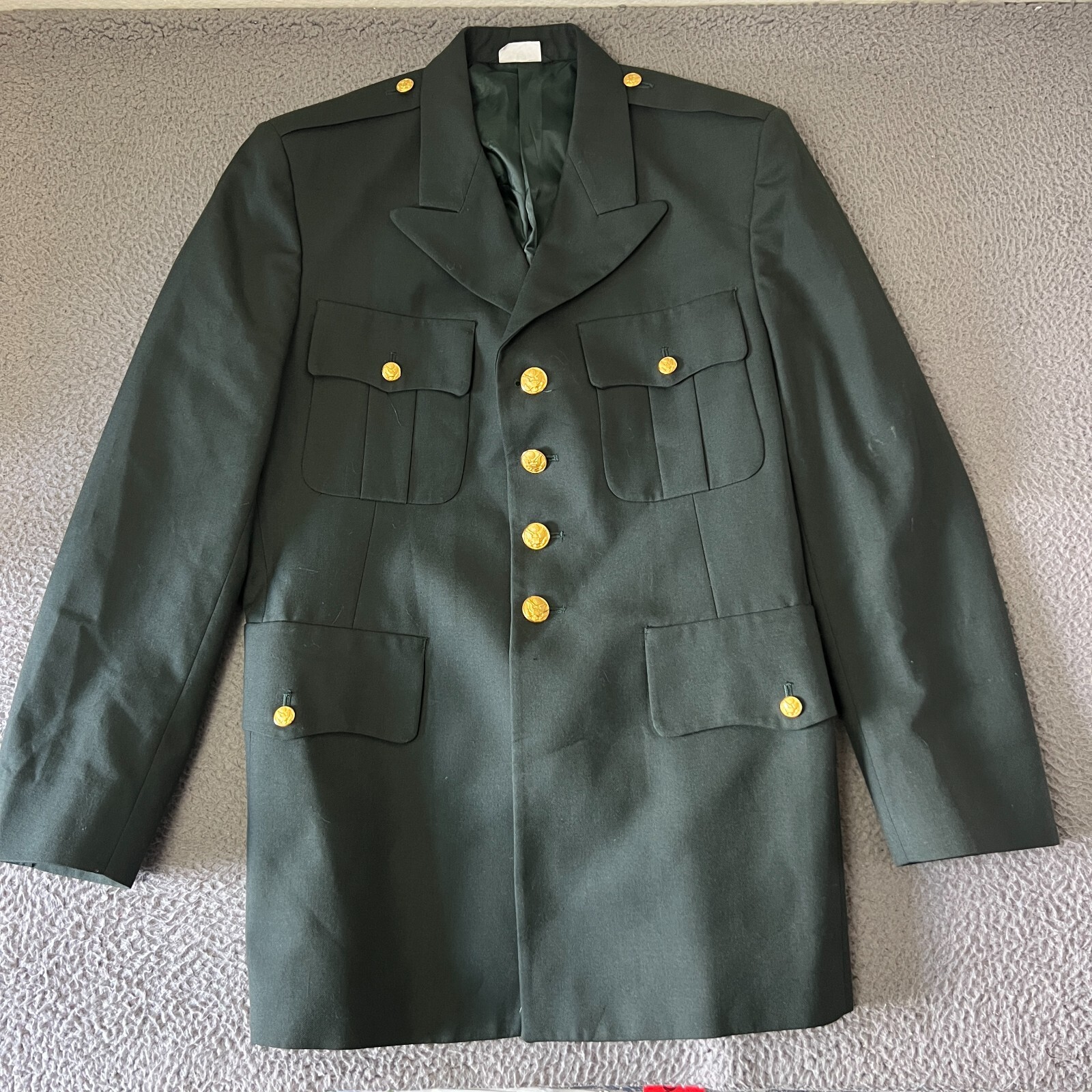 Vintage US Army Coat Dress Coat Jacket Men's 42 Regul… - Gem