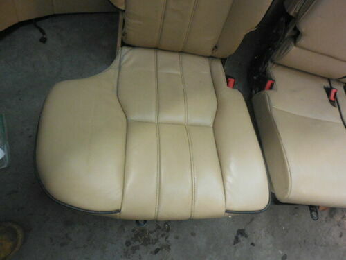 03-05 Land Range Rover L322 4.4L Complete Rear Beige Leather Seat ...