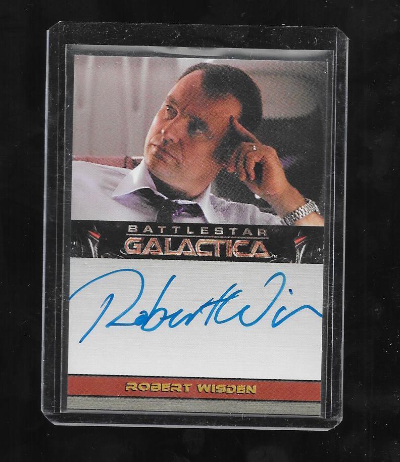 Battlestar Galactica season 1 2006 autograph card Robert Wisden as Wallace Gray | eBay