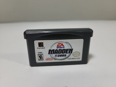 Madden NFL 05 (Nintendo Game Boy Advance, 2005) GBA Authentic, Tested ...