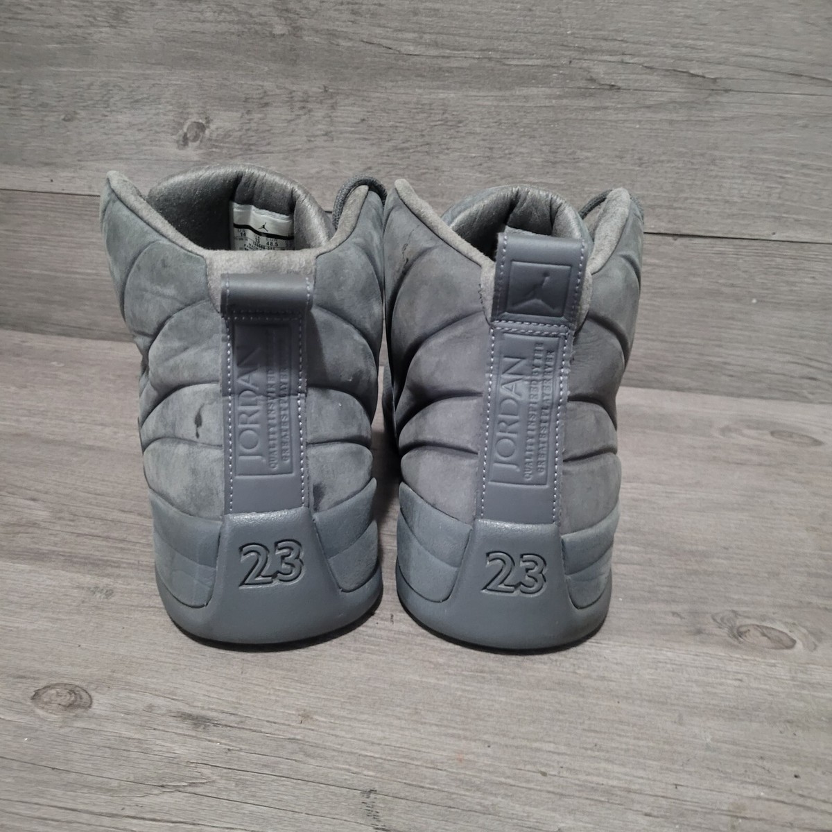 Jordan 12 Retro x PSNY Dark Grey size 14 shoes Mens | eBay Jordan 12 Retro x PSNY Dark Grey size 14 shoes Mens | eBay