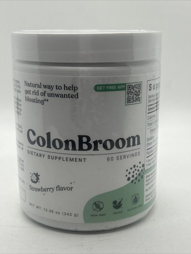 ColonBroom Dietary supplement Strawberry Flavor 60 Servings 12.06 oz ...