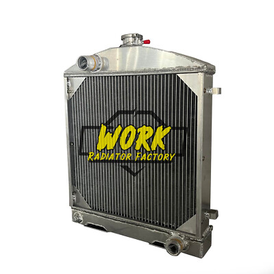 Aluminum Radiator For Case-IH International Tractor B275,424, 444, 354 ...