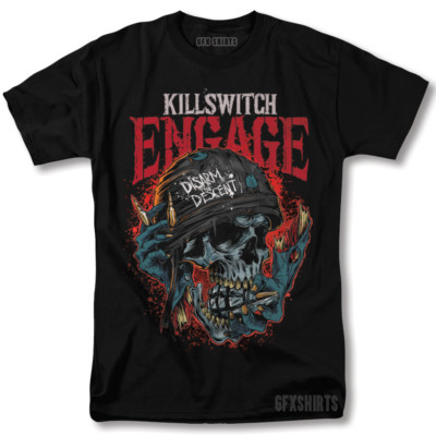 Killswitch Engage Shirt Rock Concert Tour Merch Vntg Graphic Design T ...