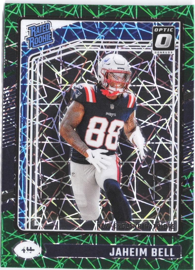 2024 Panini Donruss Optic - Rated Rookie Jaheim Bell #238 Green ...